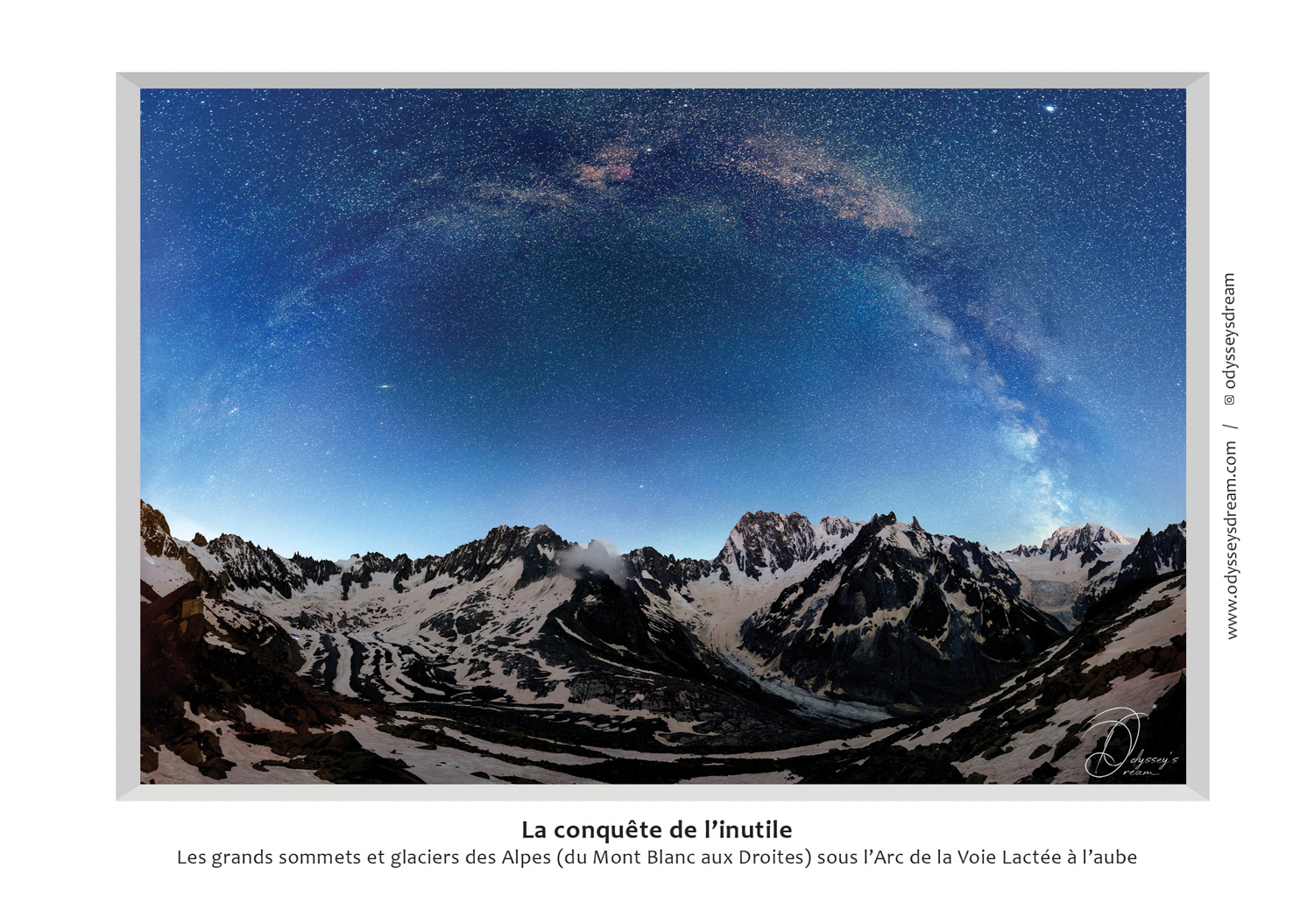 La Conquête de l'inutile - Carte Postale - Odyssey's Dream - Aude Nowak